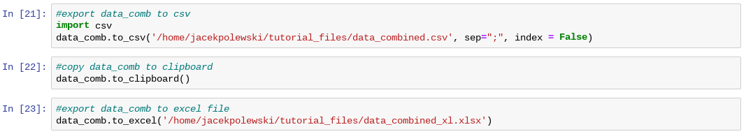 Exporting Data To Excel Python Riset